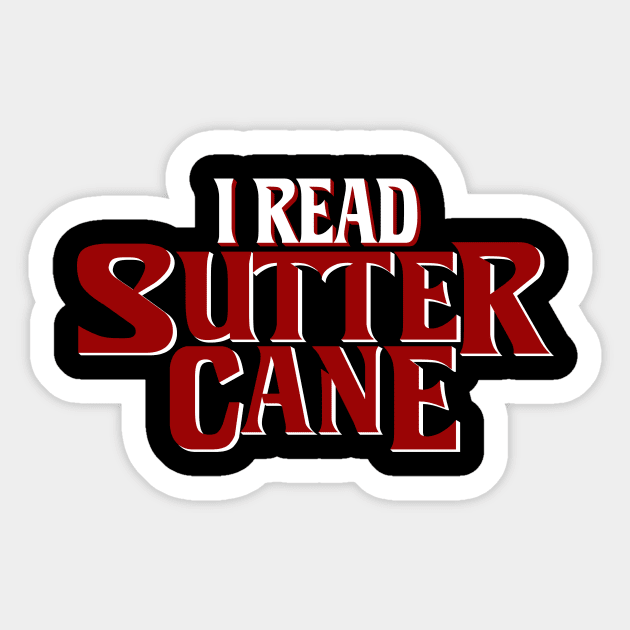 Sutter Cane In the Mouth of Madness (non-weathered) - John Carpenter - Sticker | TeePublic